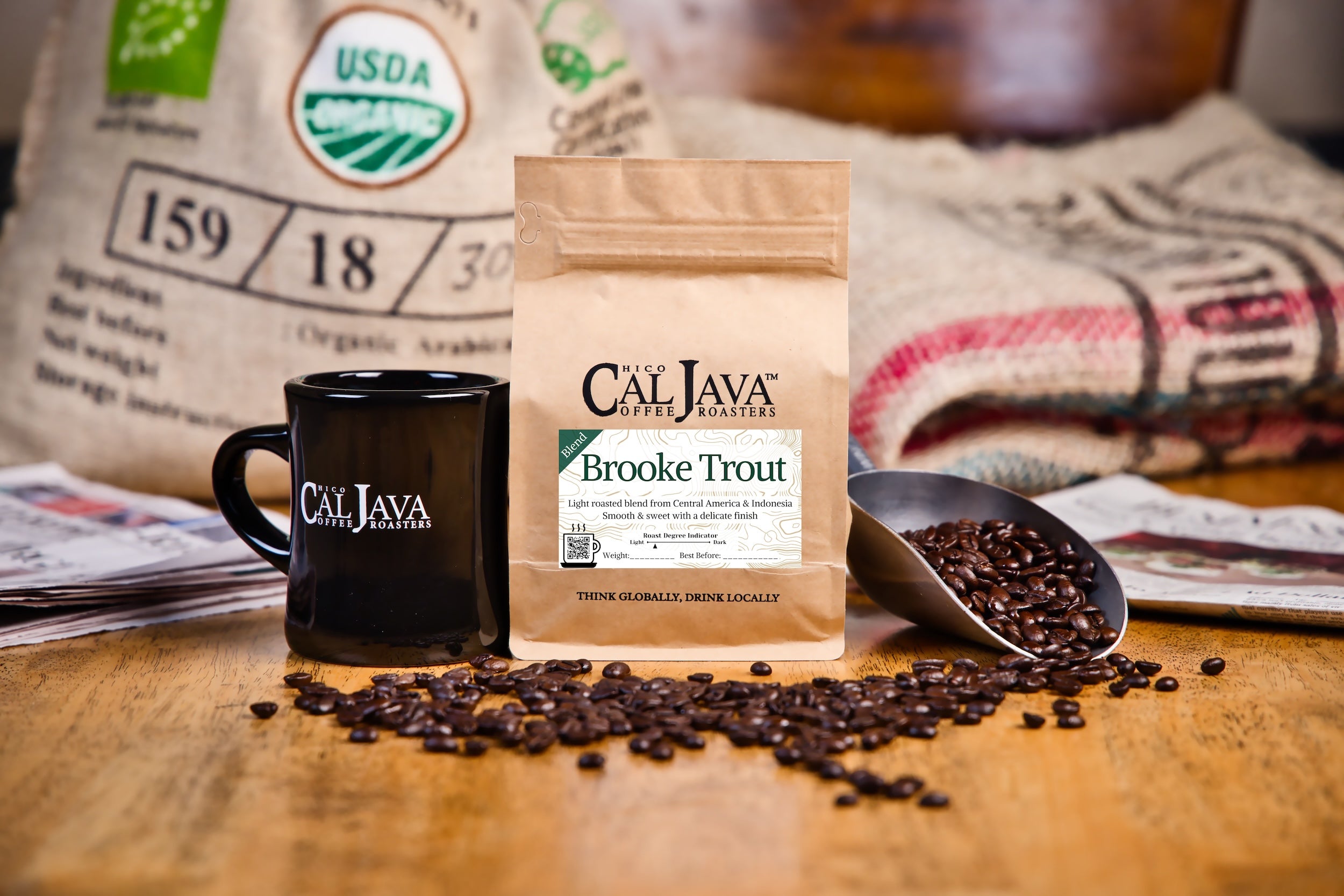 Brooke Trout Blend – Cal Java Coffee Roasters